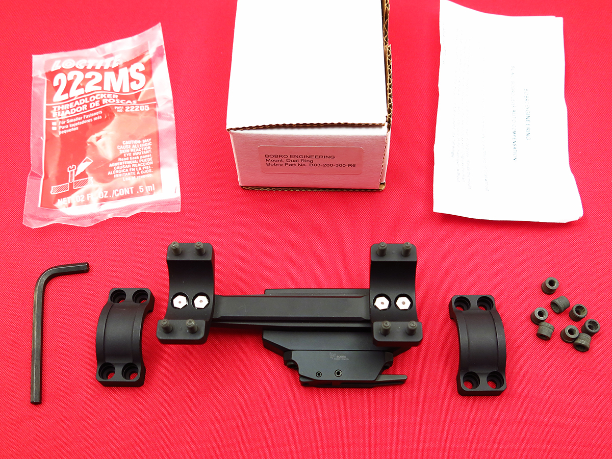 Bobro Engineering Single Lever 30mm Precision Qd Optic Mount (B03-200 ...