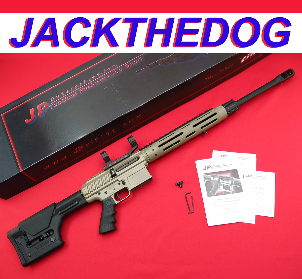 Jp Enterprises Lrp-07 .308 Long Range Precision Rifle...Unfired In Box ...