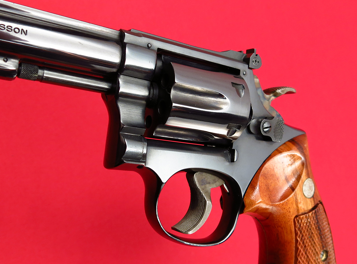 SMITH & WESSON - ~ MODEL 17-4 K22 TARGET...8-3/8