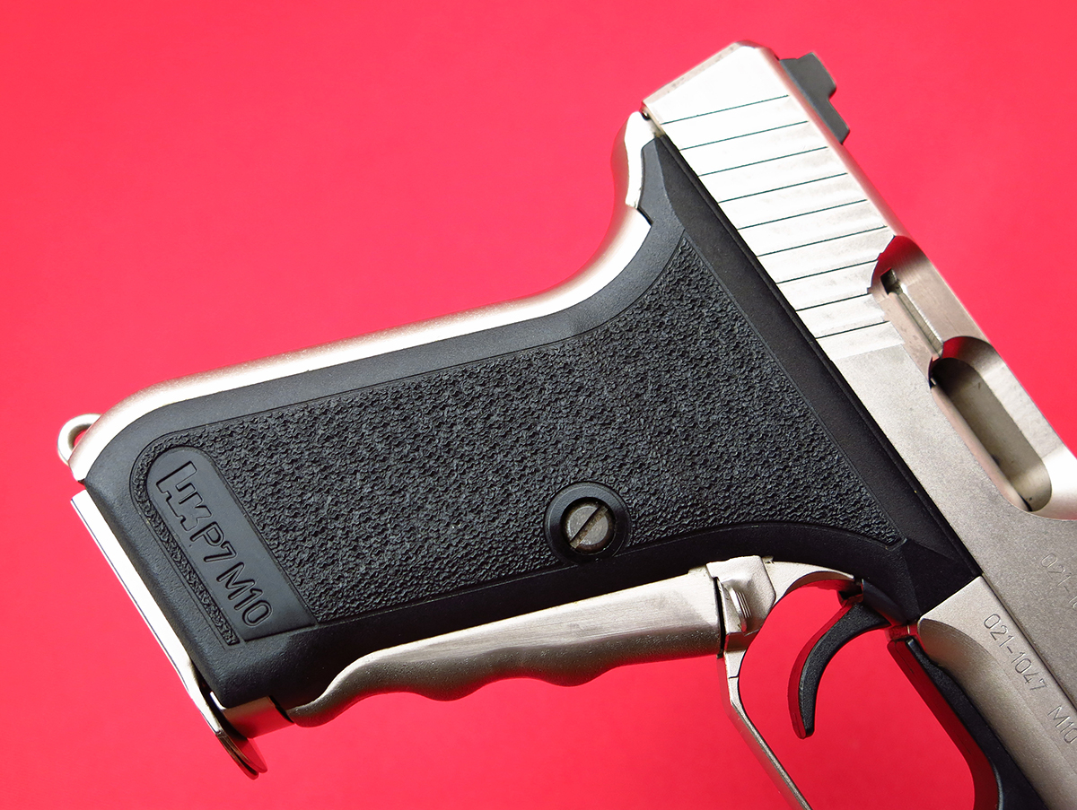 Heckler & Koch P7m10 .40 S&W "Squeeze Cocker"...Factory Nickel Finish ...