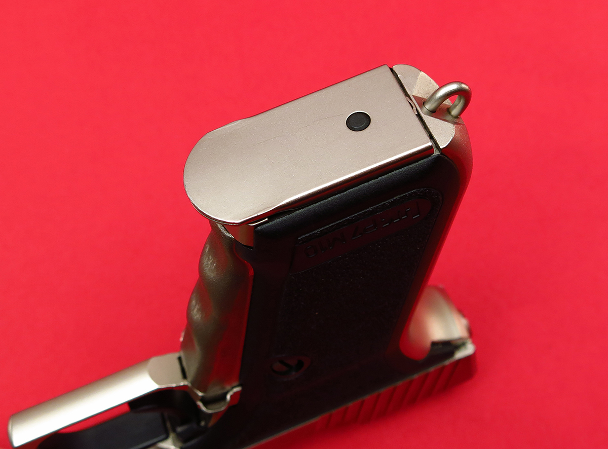 Heckler & Koch P7m10 .40 S&W "Squeeze Cocker"...Factory Nickel Finish ...