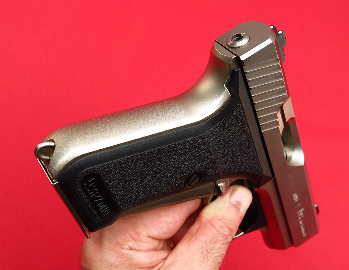 Heckler & Koch P7m10 .40 S&W "Squeeze Cocker"...Factory Nickel Finish ...