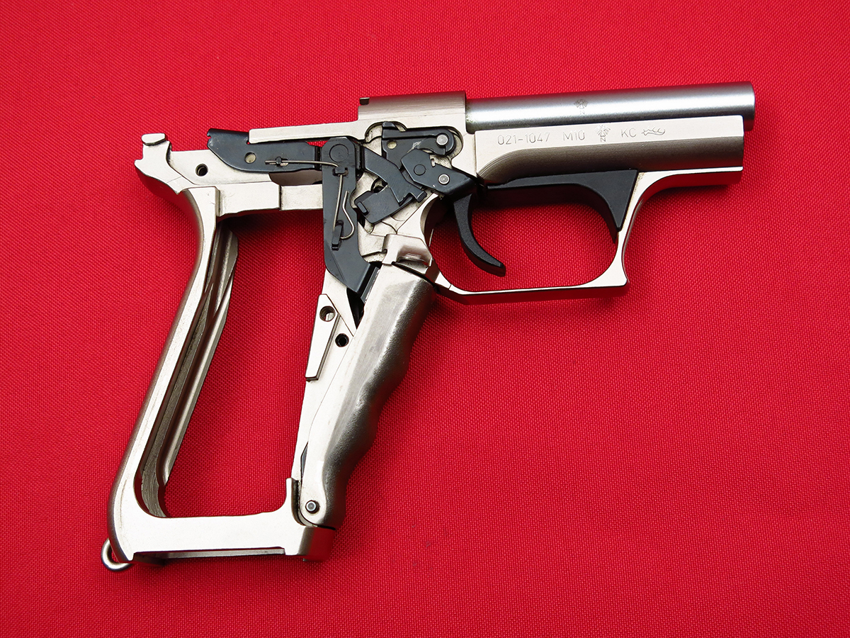 Heckler & Koch P7m10 .40 S&W "Squeeze Cocker"...Factory Nickel Finish ...