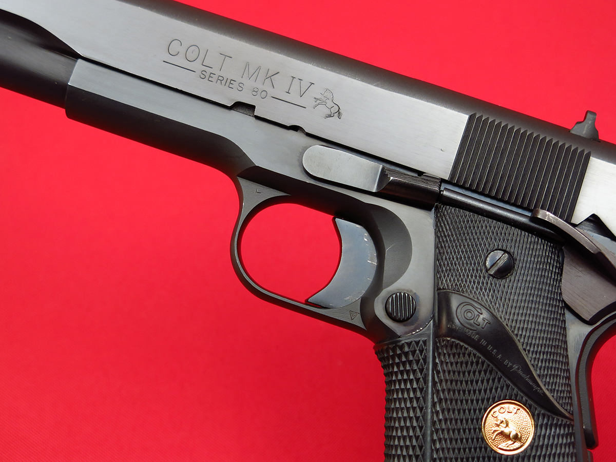 Colt Combat Government Model Mark Iv Series 80...Excellent In Box...Mfd ...