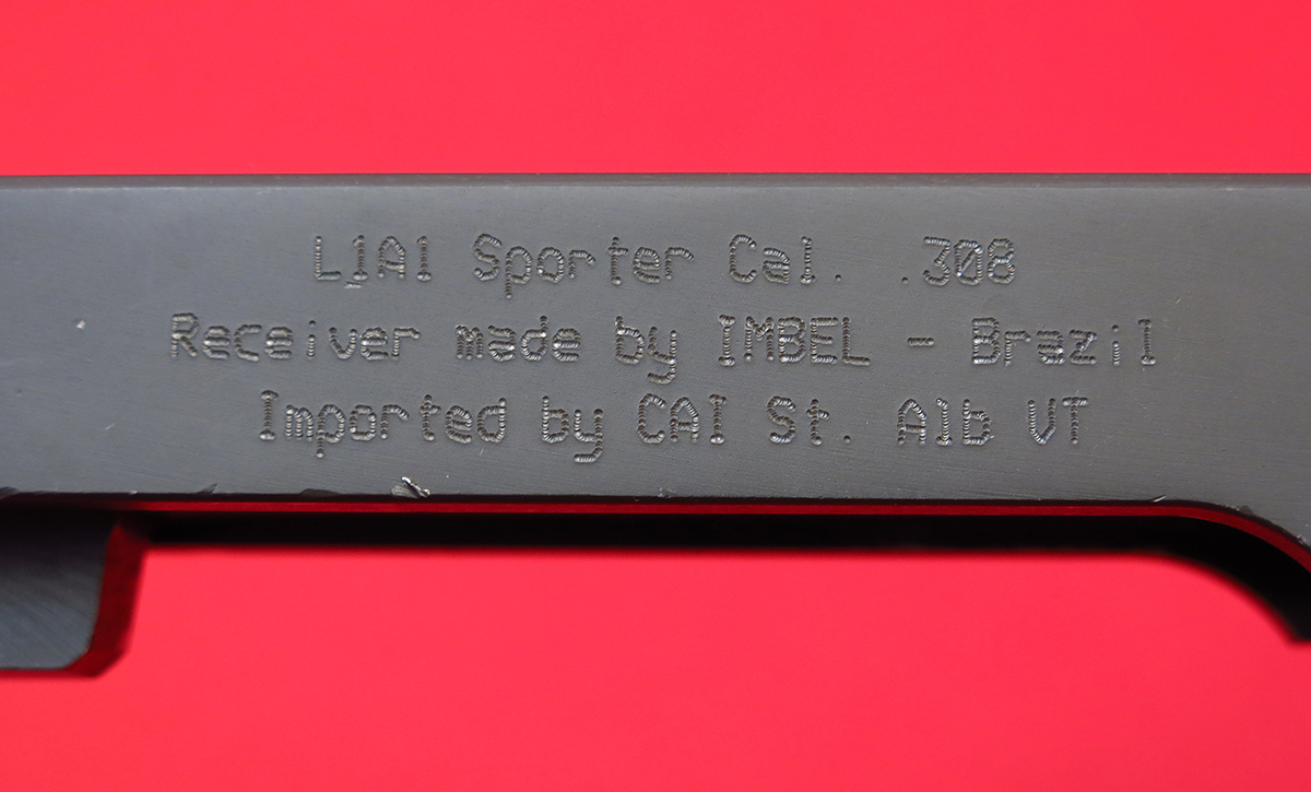 Fmap Argentina/Imbel Brazil L1a1 / Fsl / Fn-Fal Stripped Upper ...