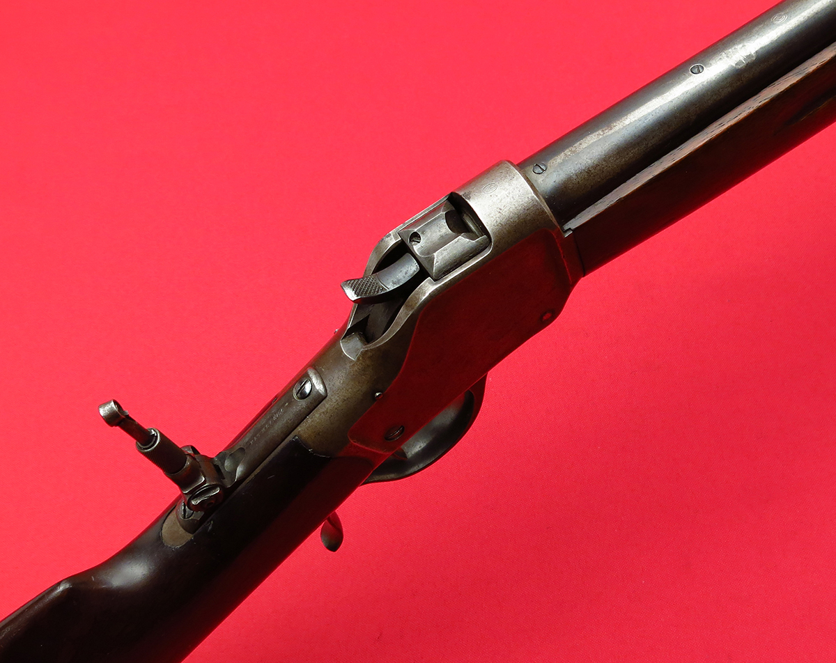 WINCHESTER - ~ MODEL 1885 HIGH WALL MUSKET .22LR...W/ SET TRIGGER ...
