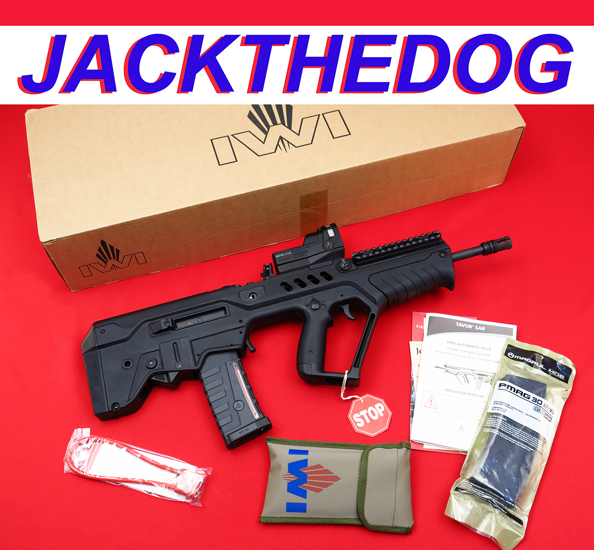 Iwi Tavor Sar Idf...223 Bullpup W/ Factory Mepro-21 Reflex Sight ...