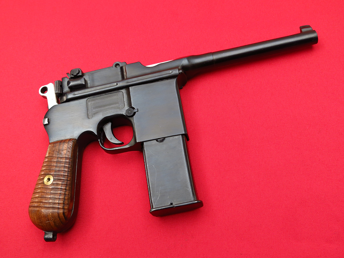 Chinese Model 700 Broomhandle 9mm W/ Detachable 10 & 20 Round Mags ...