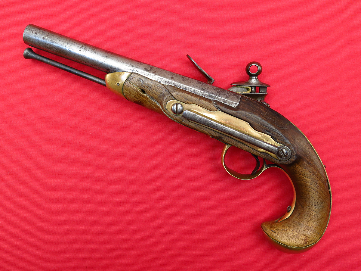 Spanish Model 1801 .70 Caliber Cavalry Flintlock Pistol...Antique, No ...