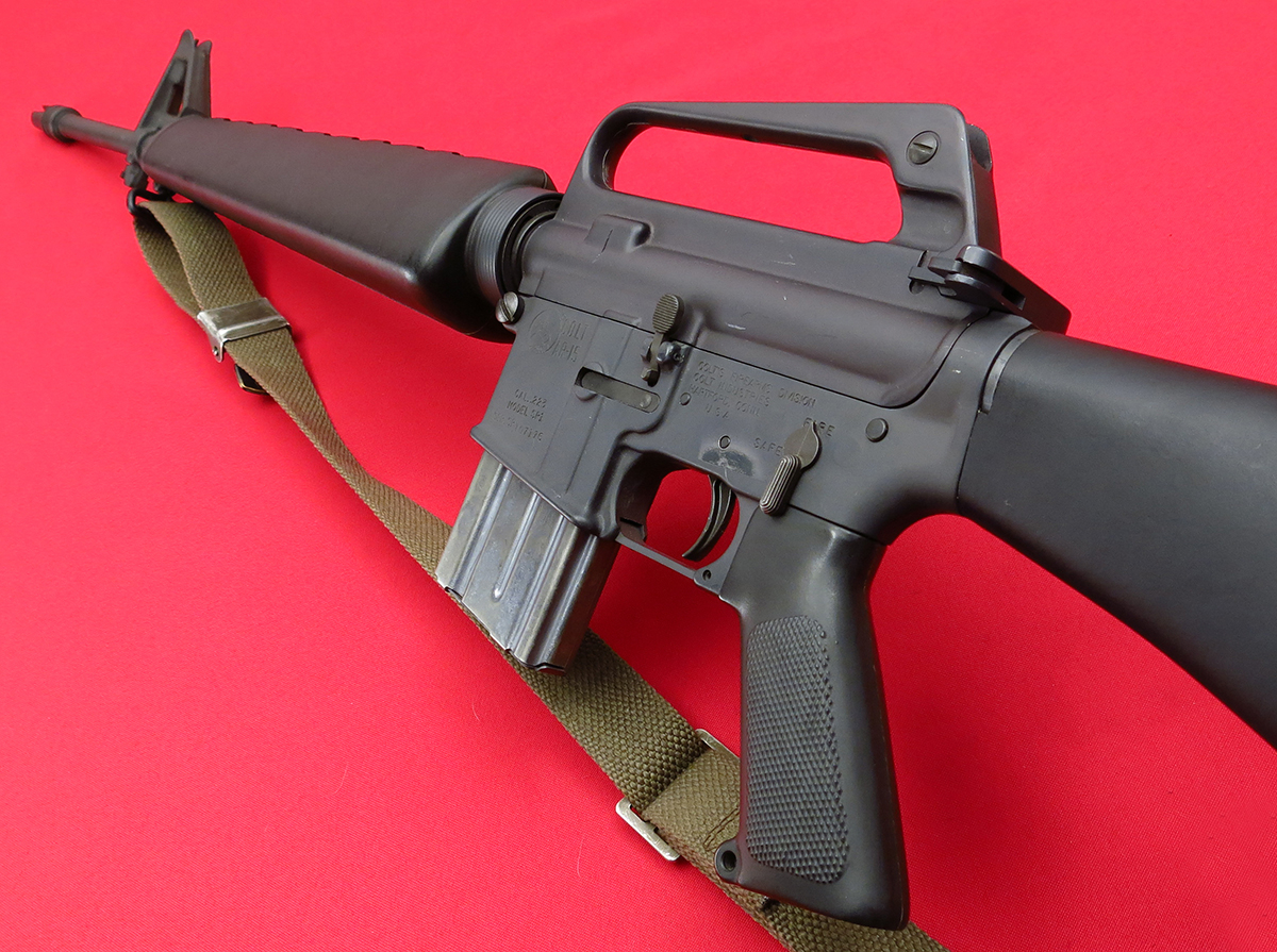 Colt Pre-Ban Ar-15 Model Sp1...Retro Rifle W/ Slab Side Receiver ...