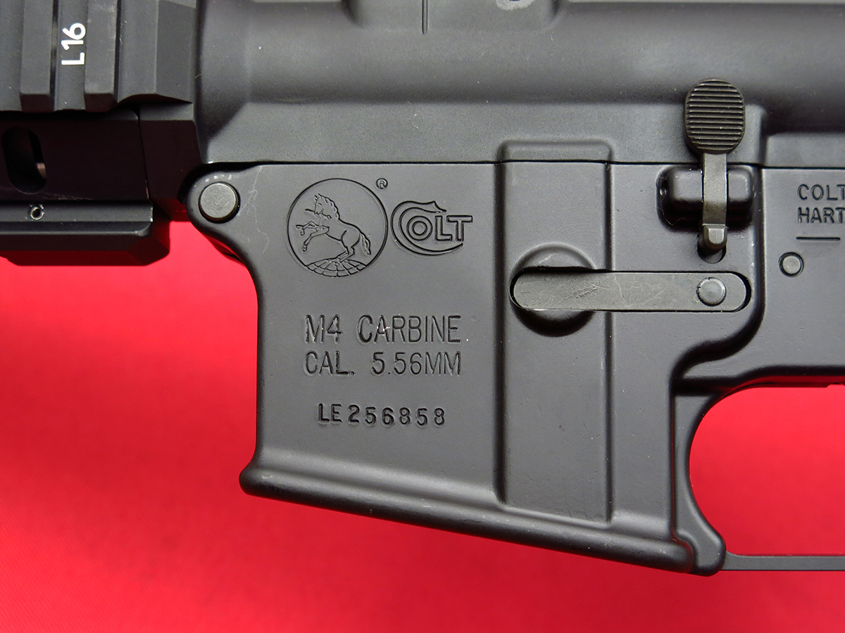 Colt M4 Law Enforcement Carbine (Le6940) W/ Monolithic Upper, Folding ...