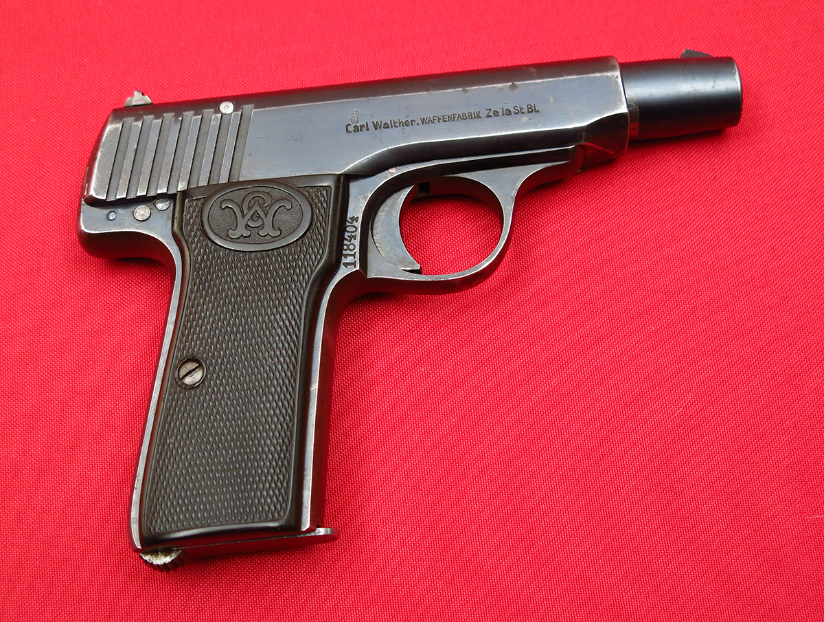 Walther Model 4...Wwi German Military Marked...Good Shape, Matching ...