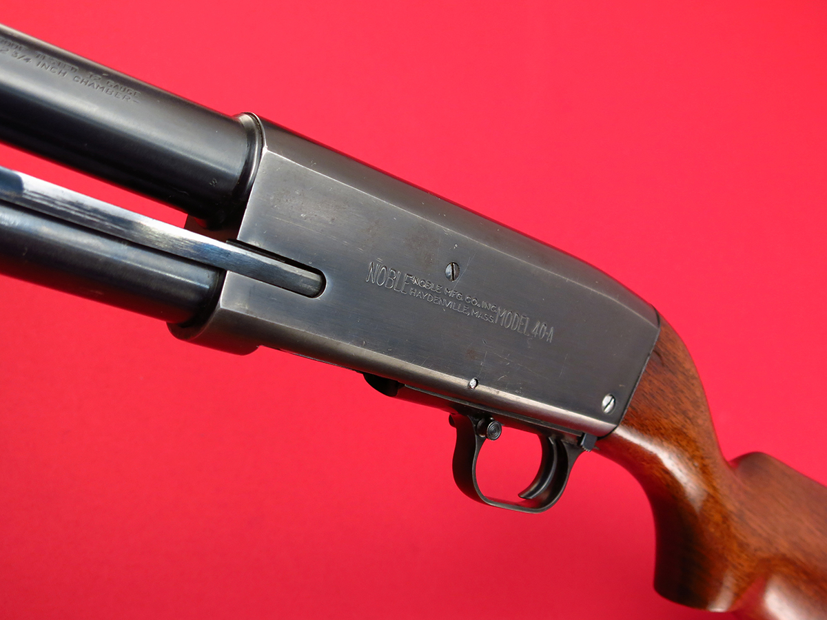 Noble Model 40-A Pump 12-Gauge...27.5" Barrel W/ Adjustable Choke...Mfd ...