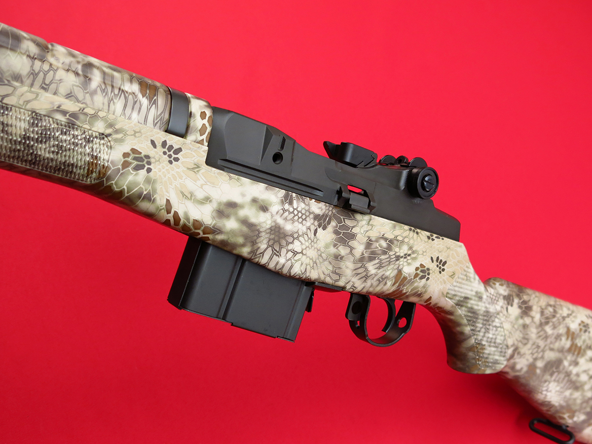 Springfield Armory M1a Highlander .308 W/ Kryptek Camo Composite Stock ...