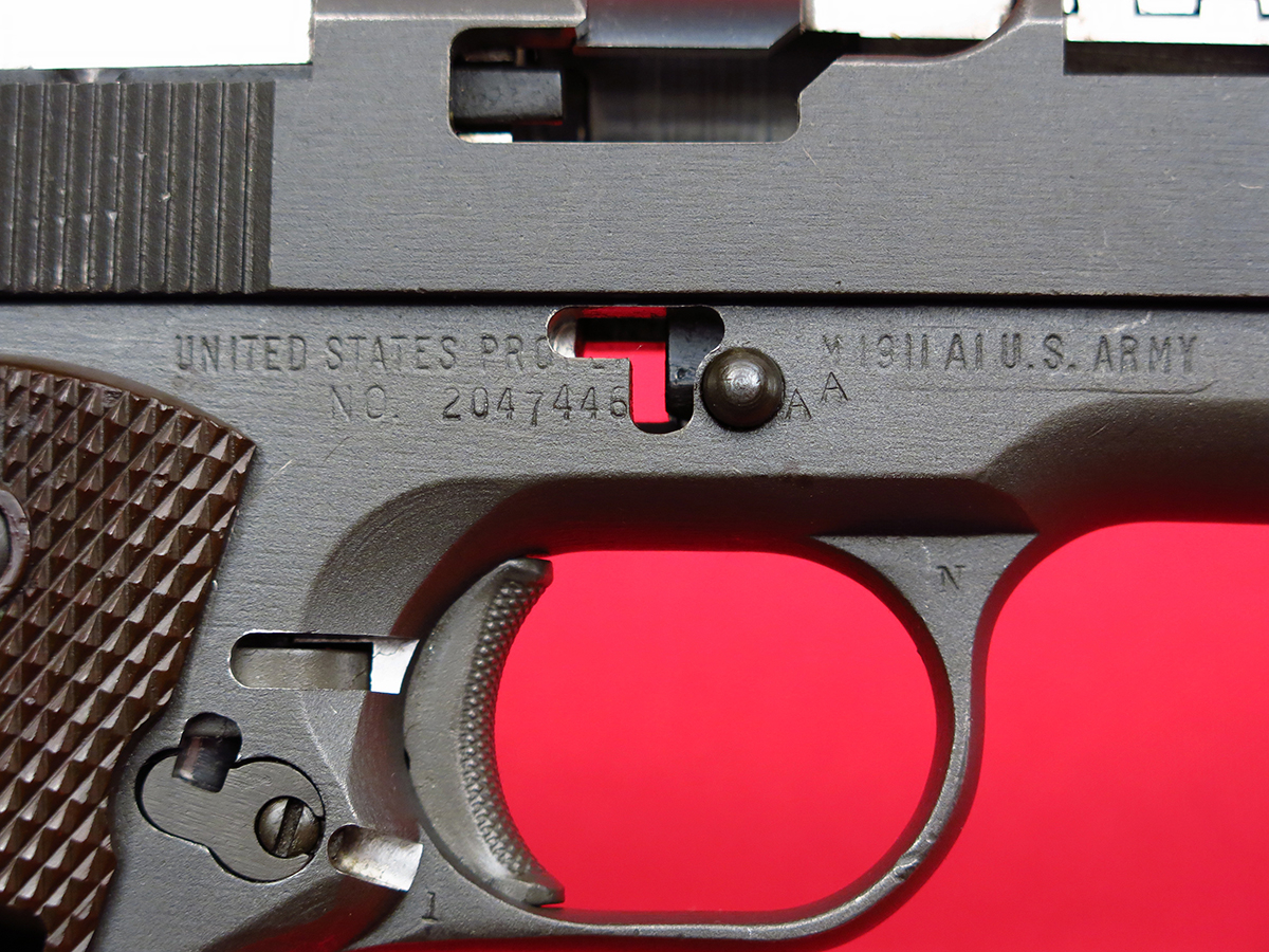 Remington Rand 1911a1 U.S. Army .45 Auto...Cutaway Display Pistol ...