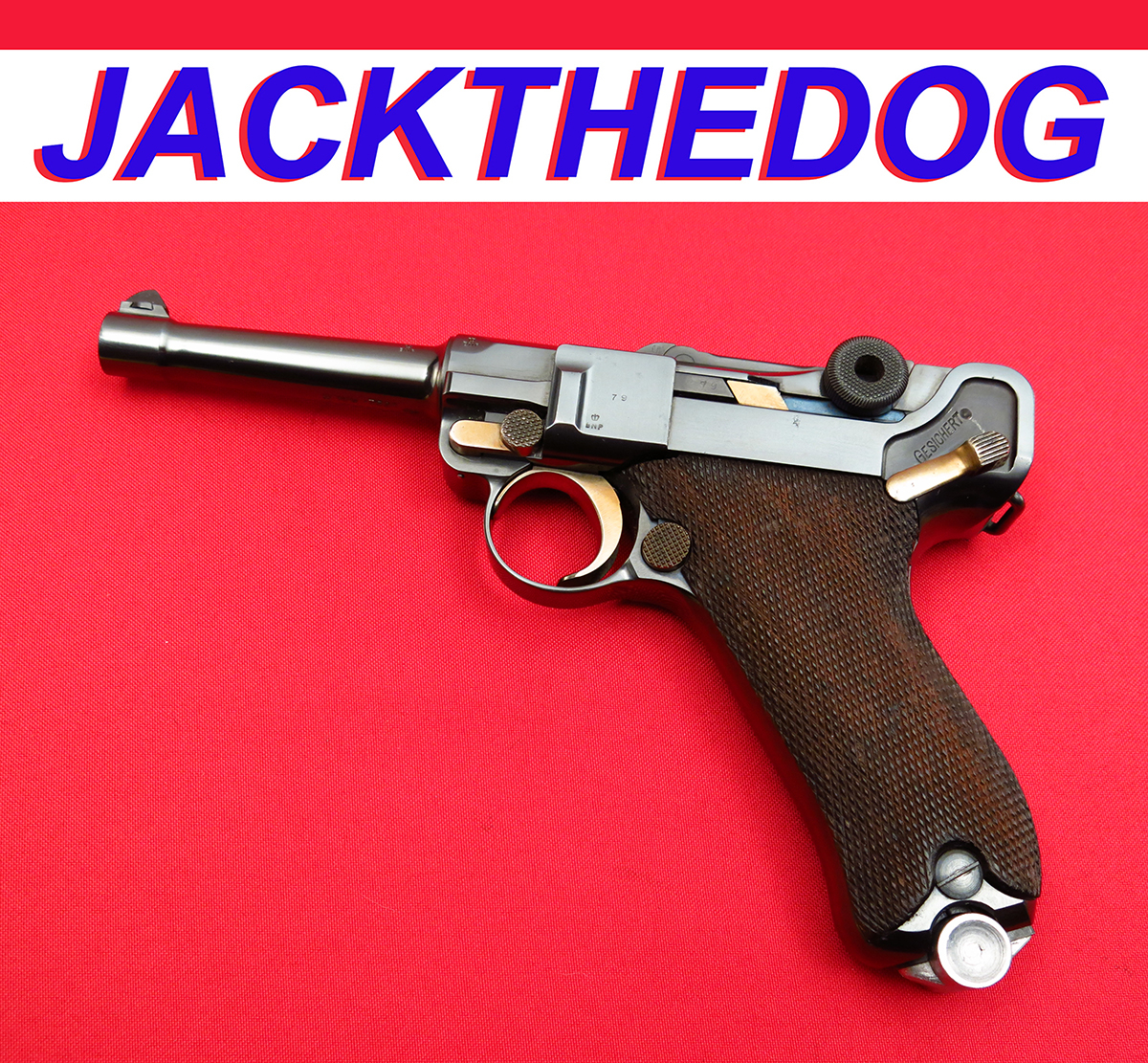 Dwm P.08 Luger 1911 Date...British Proofed & Restored...Nice Shape ...