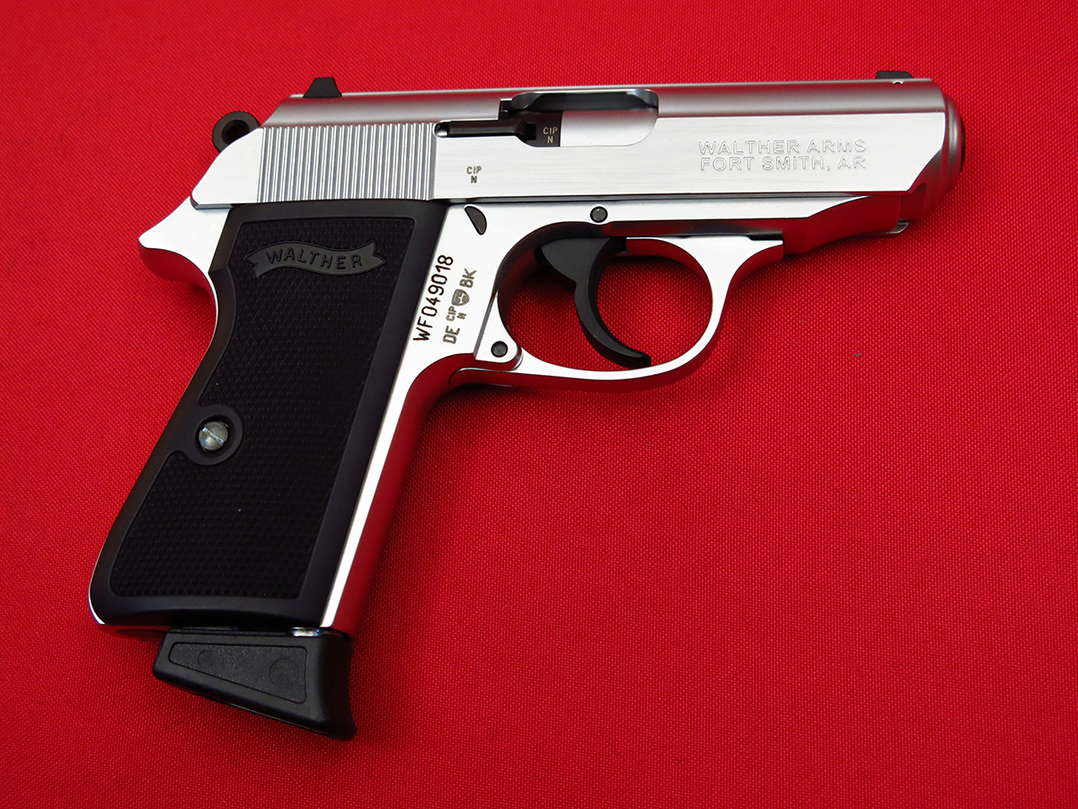 Walther Ppk/S .22 Long Rifle...Made In Germany...Nickel Finish ...