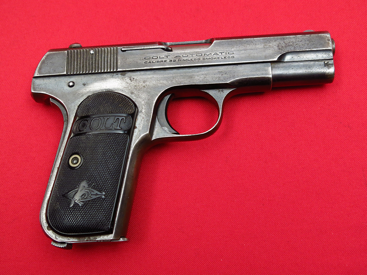Colt Model 1903 Pocket Hammerless...32 Acp, Type Iii...Shooter Grade ...