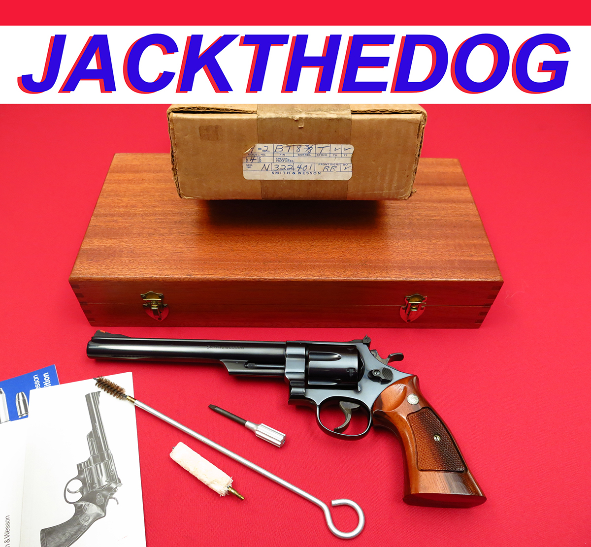 Smith & Wesson Model 29-2 .44 Magnum...8-3/8" Bbl, Pinned & Recessed ...