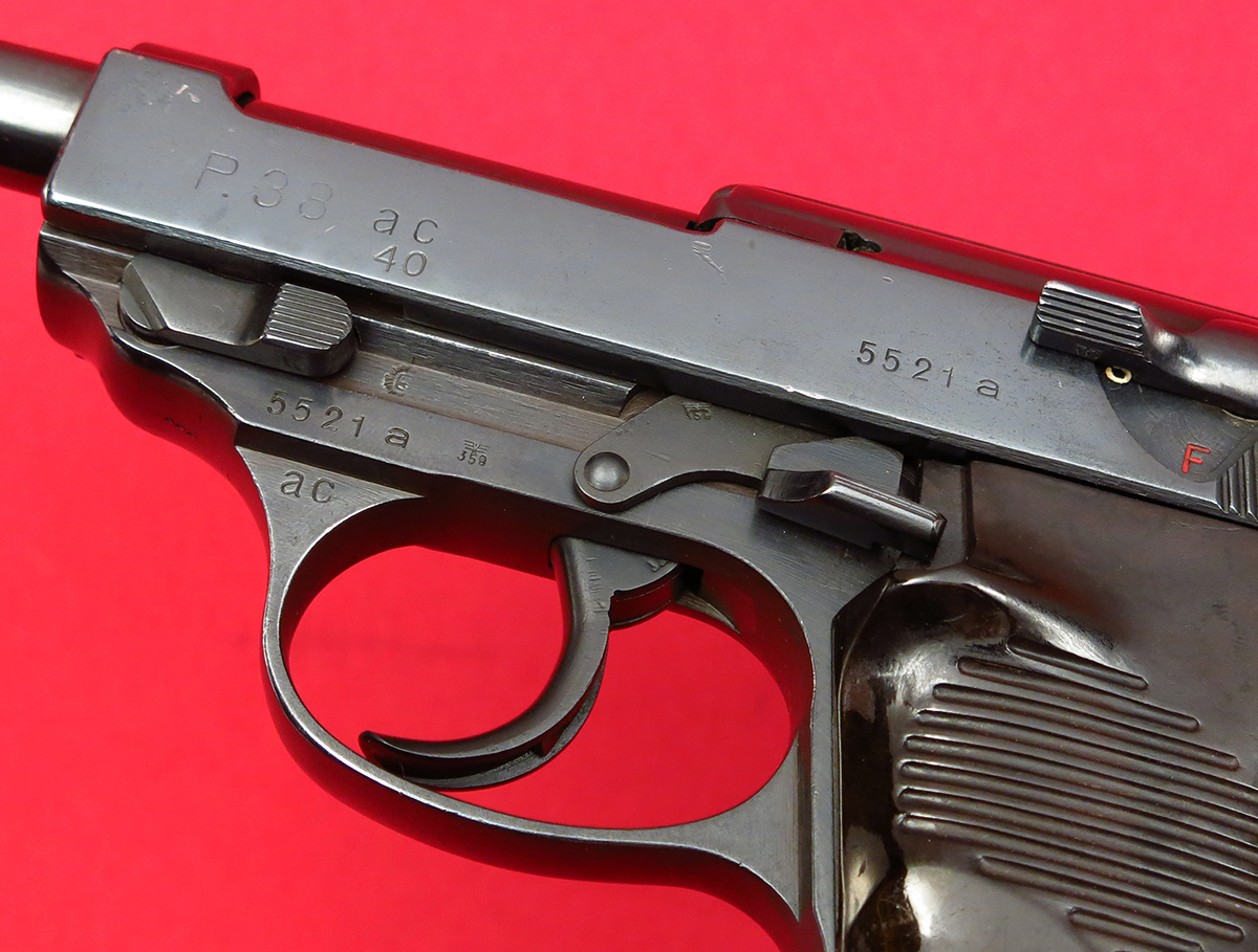 Walther Ww2 P.38 Ac "40 Added"...Matching, East German Police Marked ...