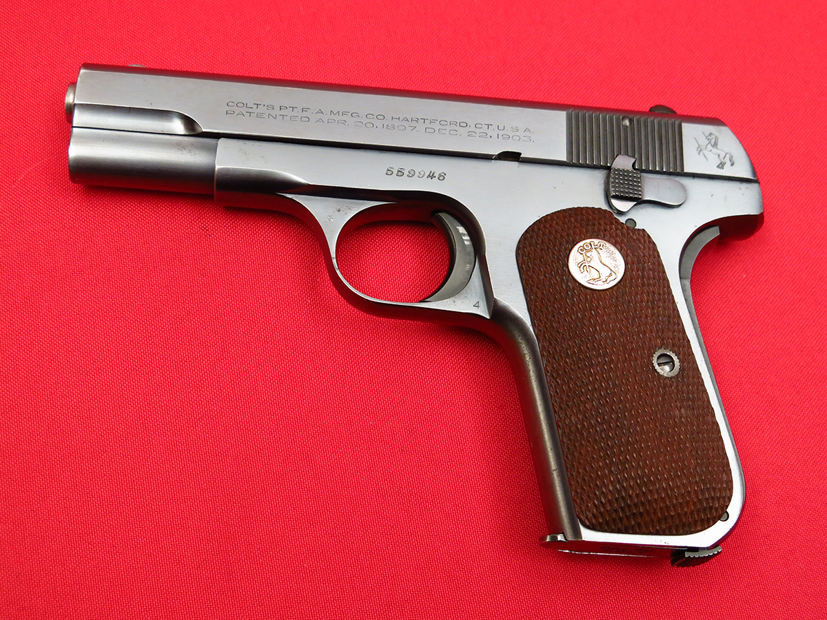 Colt Ww2 Model 1903 U.S. Property .32 Automatic...Blue Finish, All ...