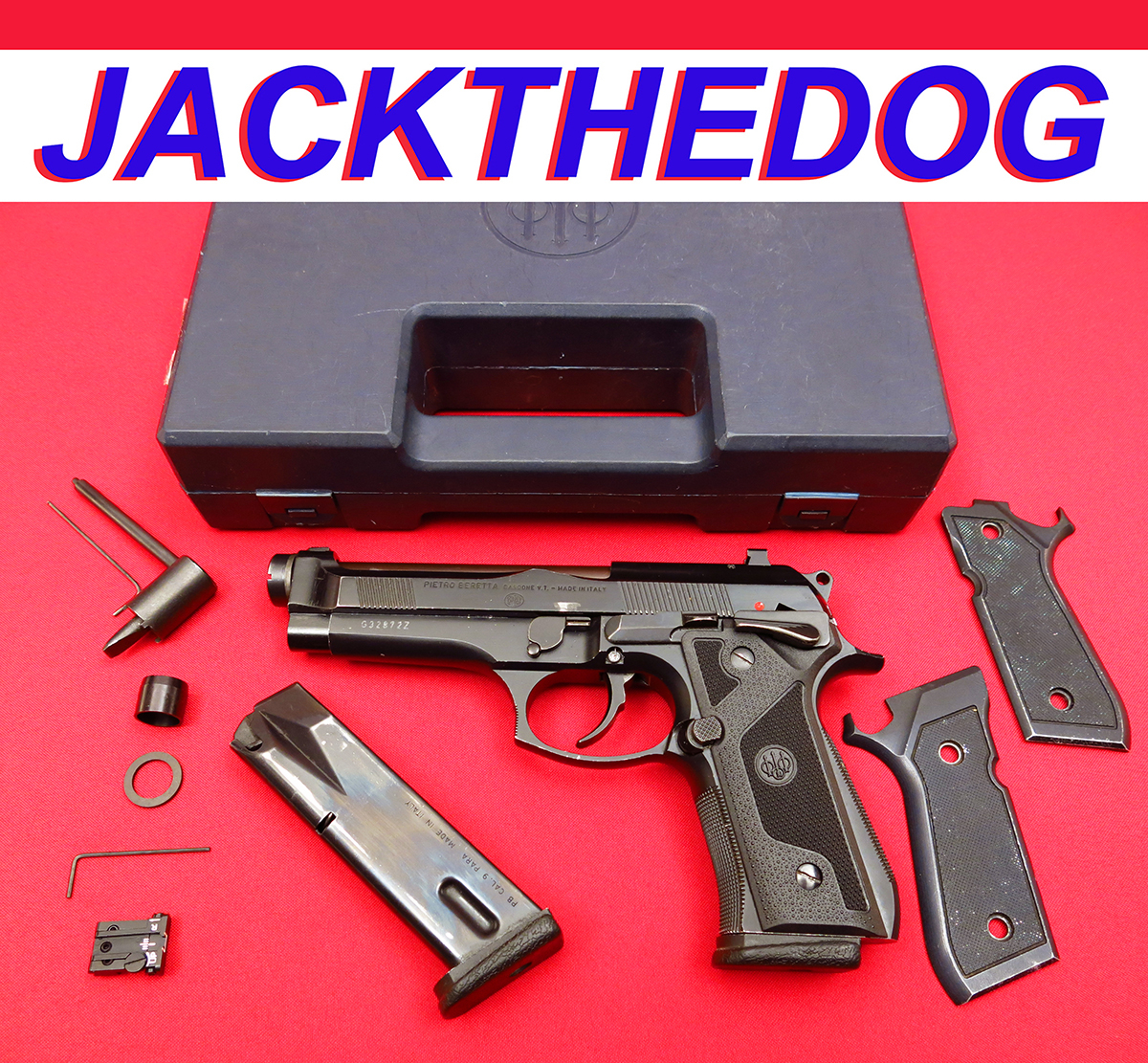 Beretta Model 92 Stock...Limited Production Factory Ipsc Pistol...Very ...