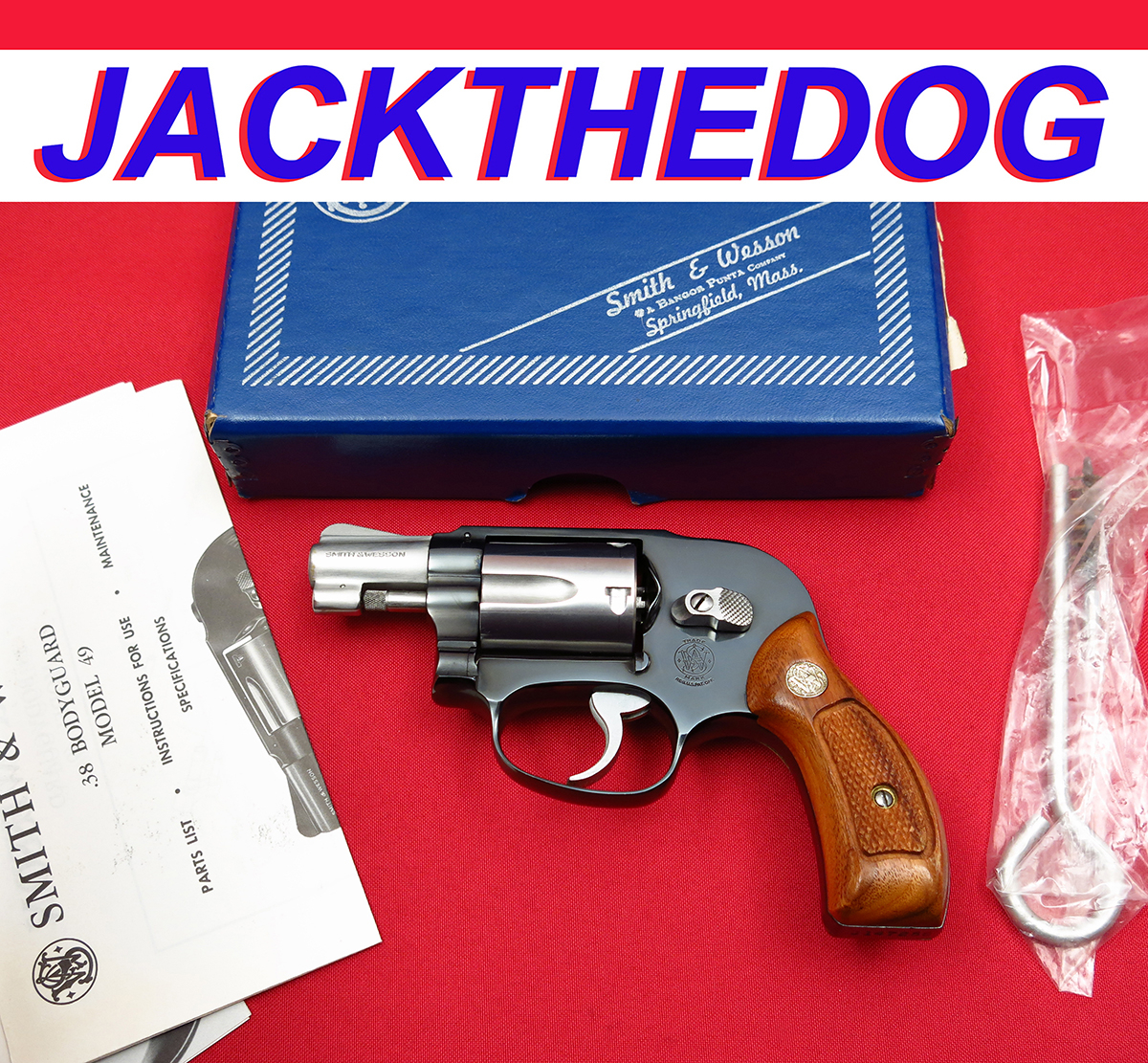 Smith & Wesson Model 49 Bodyguard...Special Order Blue & Stainless ...