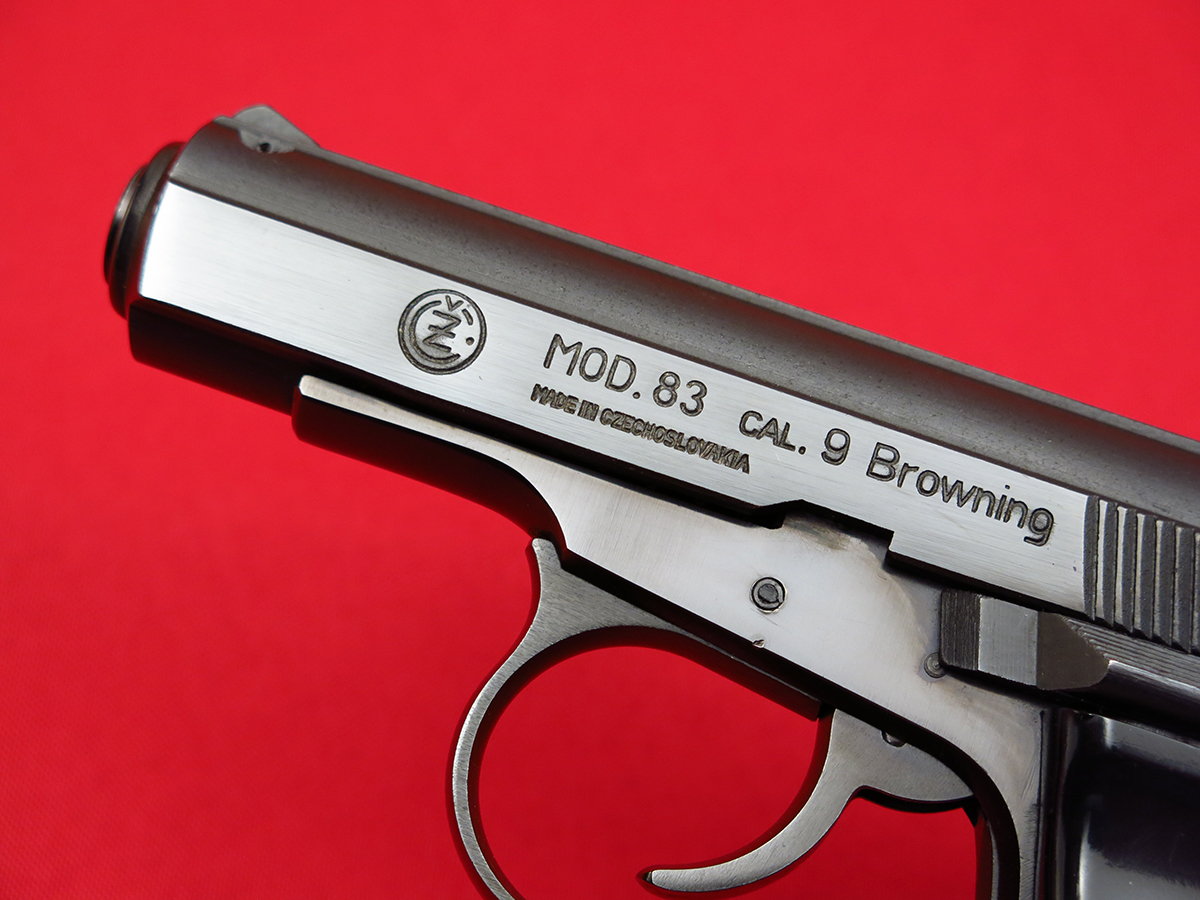 CZ - ~ MODEL 83 .380 HI-CAP...AS NEW IN BOX...BLUE FINISH W/ XTRA WOOD ...