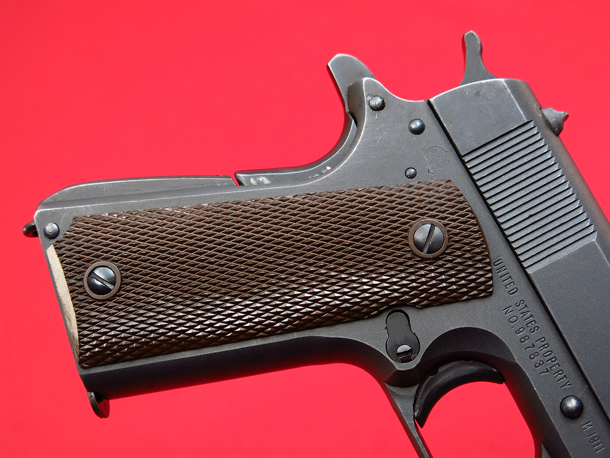 Remington Rand 1911a1 U.S. Army .45 Auto...Type 2 Slide Address ...
