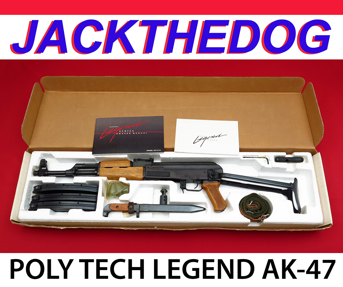 Poly Tech Legend Ak-47s Milled Under-Folder...Pre-Ban Ak-47...Excellent ...
