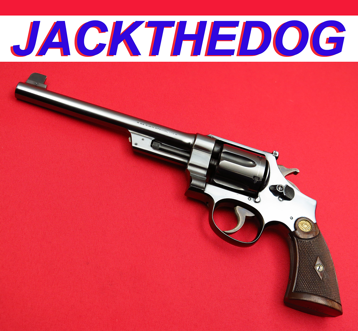 Smith & Wesson .44 Triple Lock Target...7-1/2" Barrel, Gorgeous ...