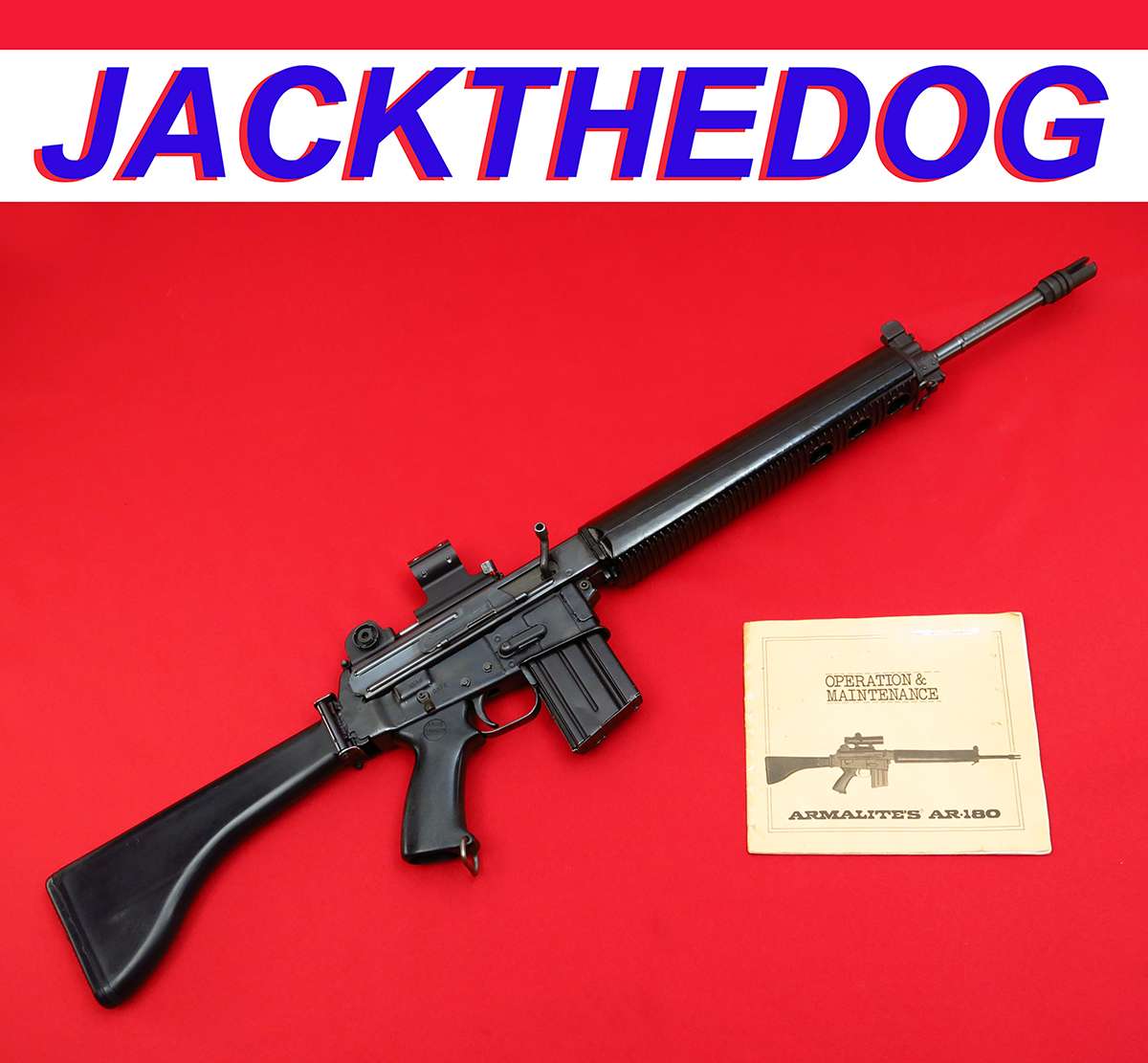 Armalite Sterling Ar-180 Pre-Ban "Assault Rifle"...Gas Piston, Side ...