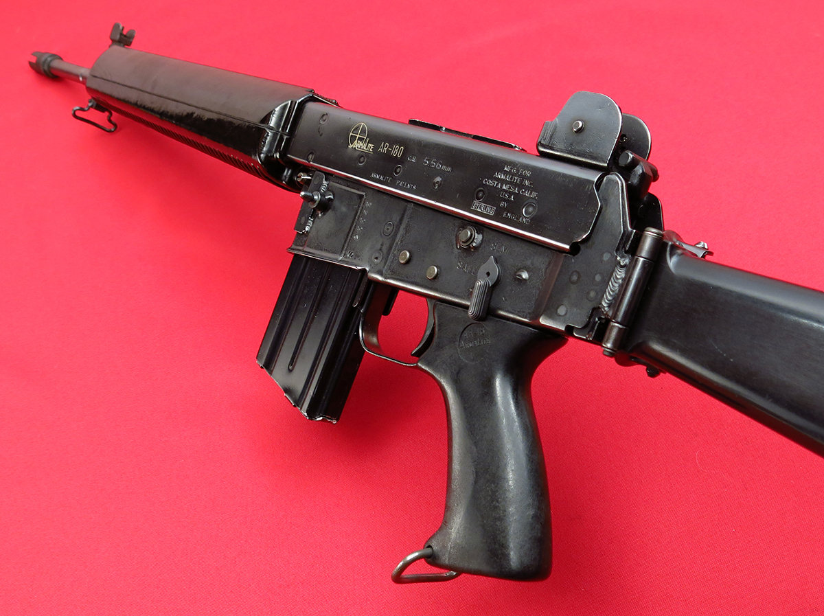 Armalite Sterling Ar-180 Pre-Ban "Assault Rifle"...Gas Piston, Side ...