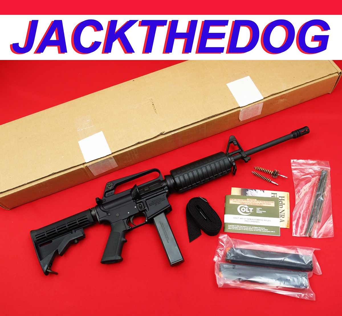 Colt Ar-15 9mm Carbine (Ar6450)...Military/Law Enforcement "Restricted ...