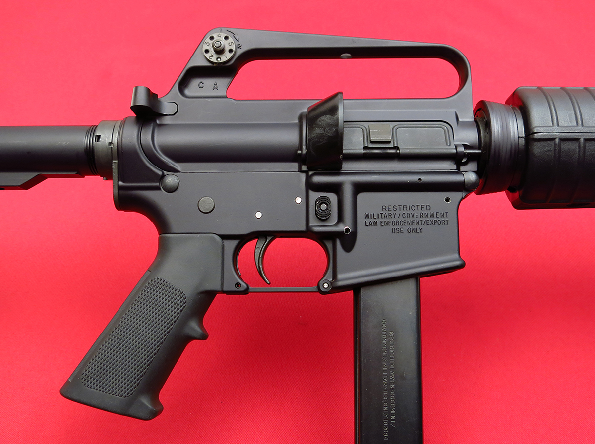 Colt Ar-15 9mm Carbine (Ar6450)...Military/Law Enforcement "Restricted ...