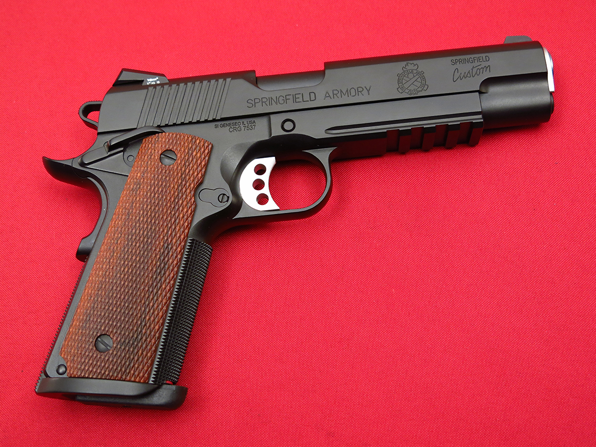 Springfield Armory Custom Shop 1911 Professional Light Rail (Pc9111lr ...
