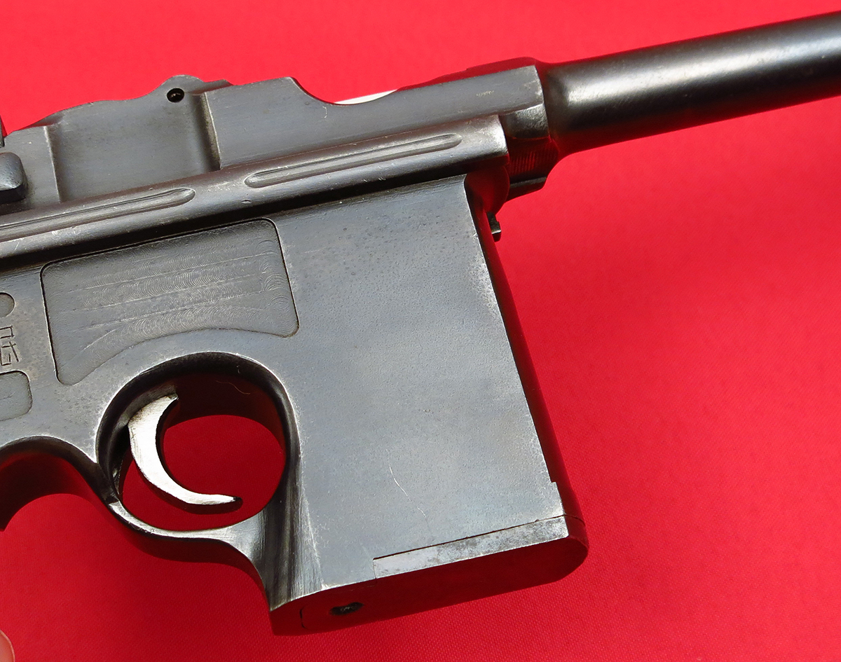 Chinese Mauser Type 17 Shanxi (Shansei) Arsenal .45acp Broomhandle ...