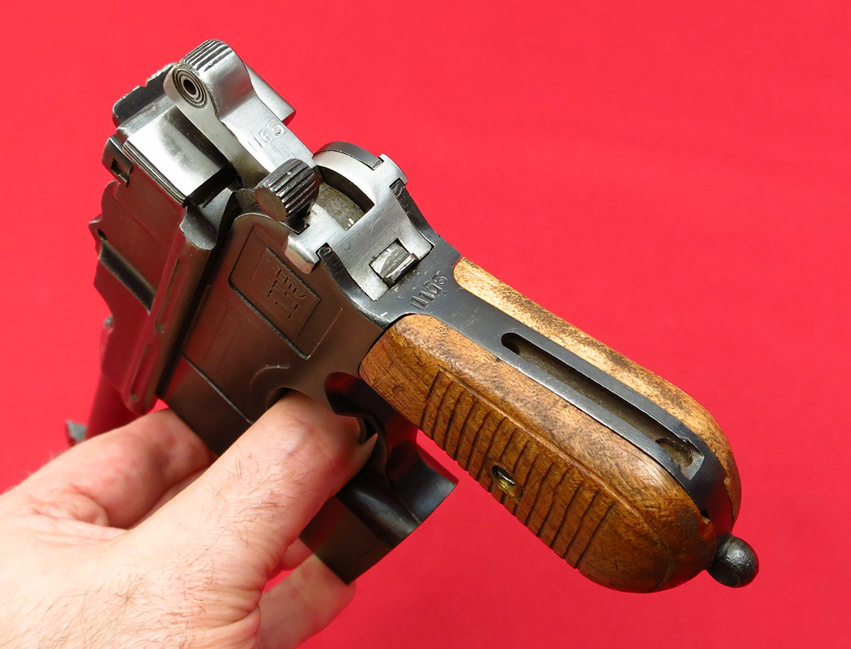 Chinese Mauser Type 17 Shanxi (Shansei) Arsenal .45acp Broomhandle ...