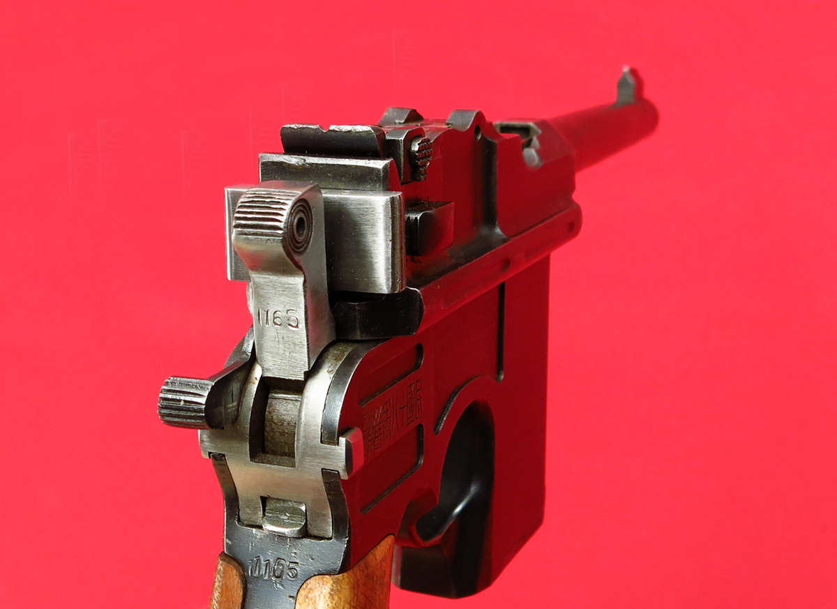 Chinese Mauser Type 17 Shanxi (Shansei) Arsenal .45acp Broomhandle ...
