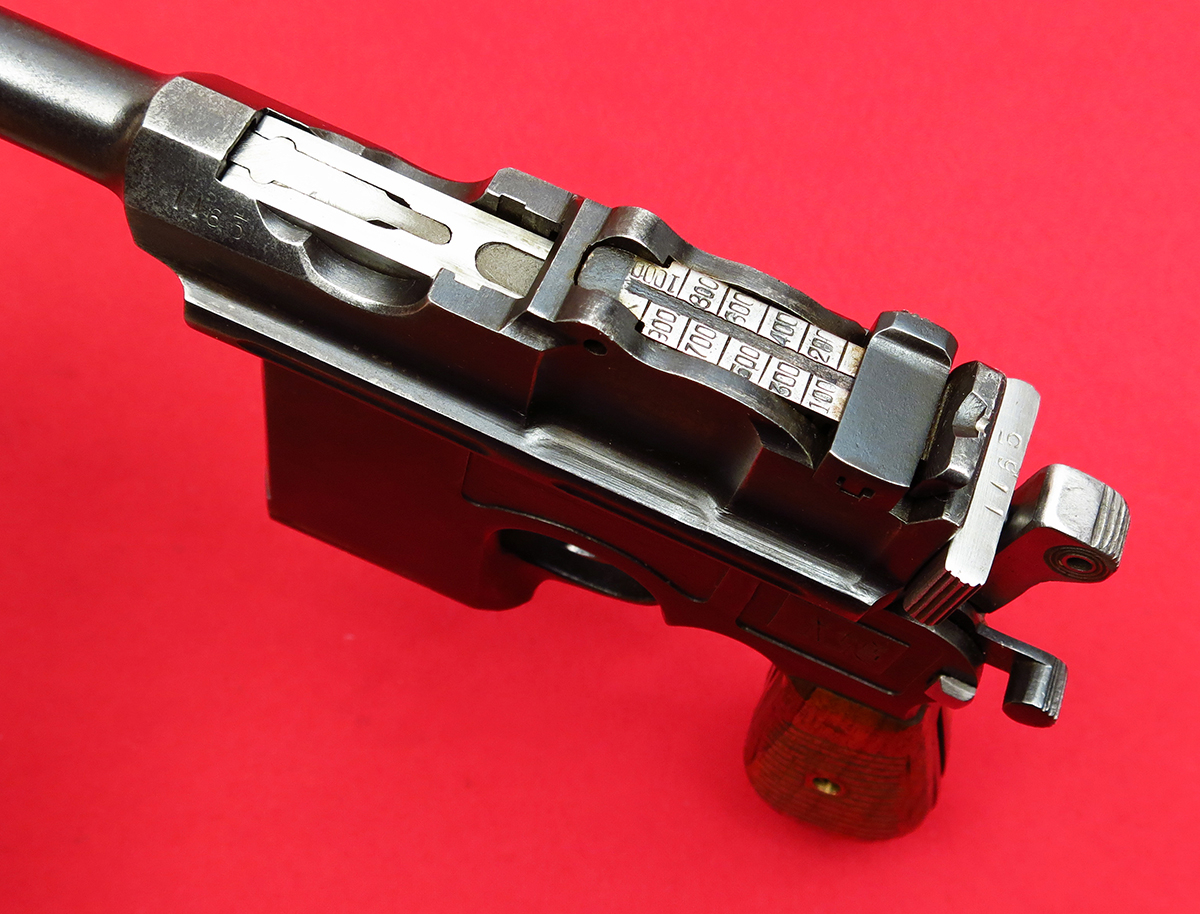 Chinese Mauser Type 17 Shanxi (Shansei) Arsenal .45acp Broomhandle ...