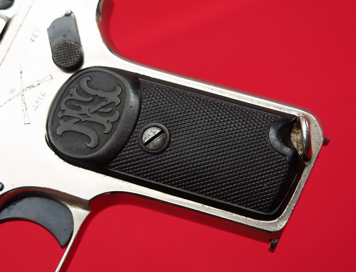 Fn Model 1900 Imperial Russian Contract W/ Original Nickel Finish ...