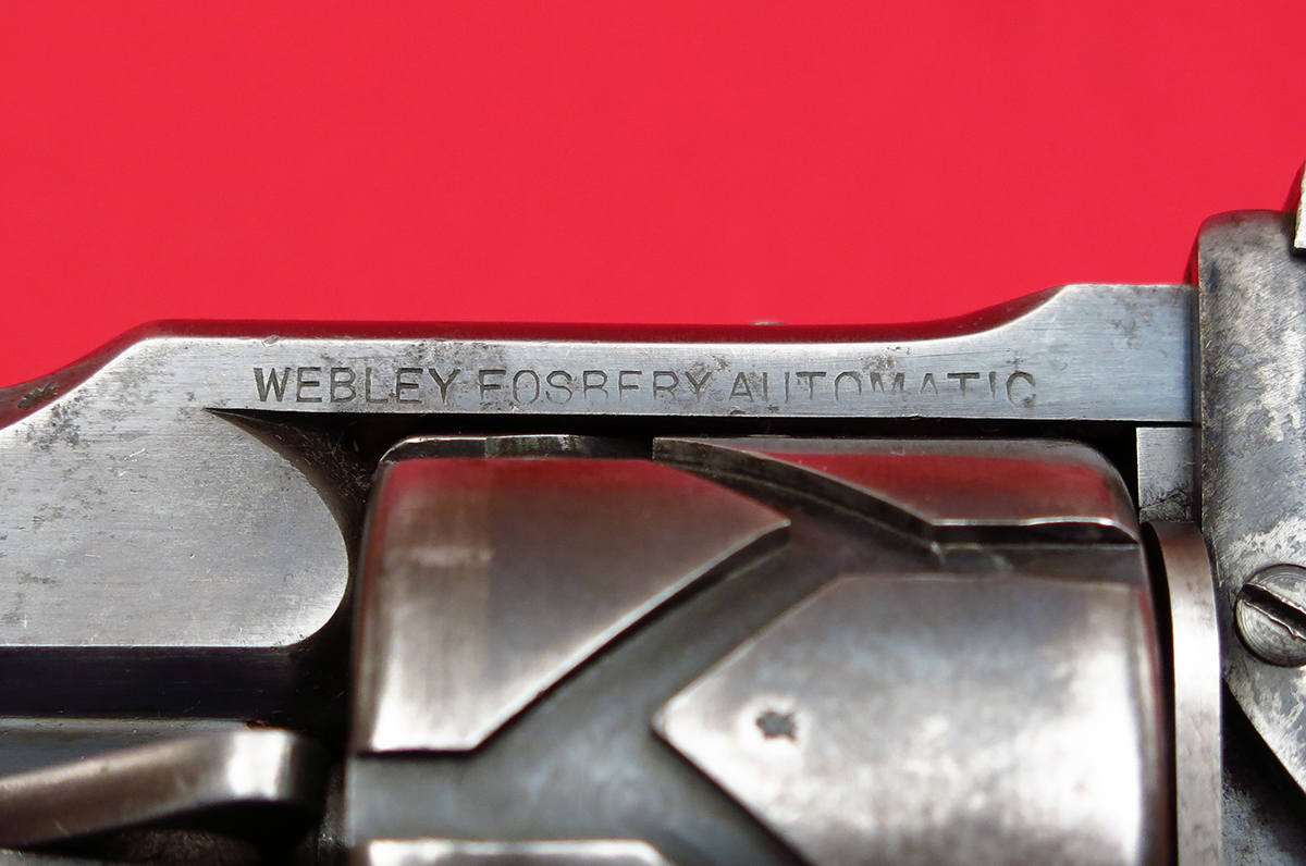 Webley & Scott Webley-Fosbery 1901 Target Model...Self-Cocking ...