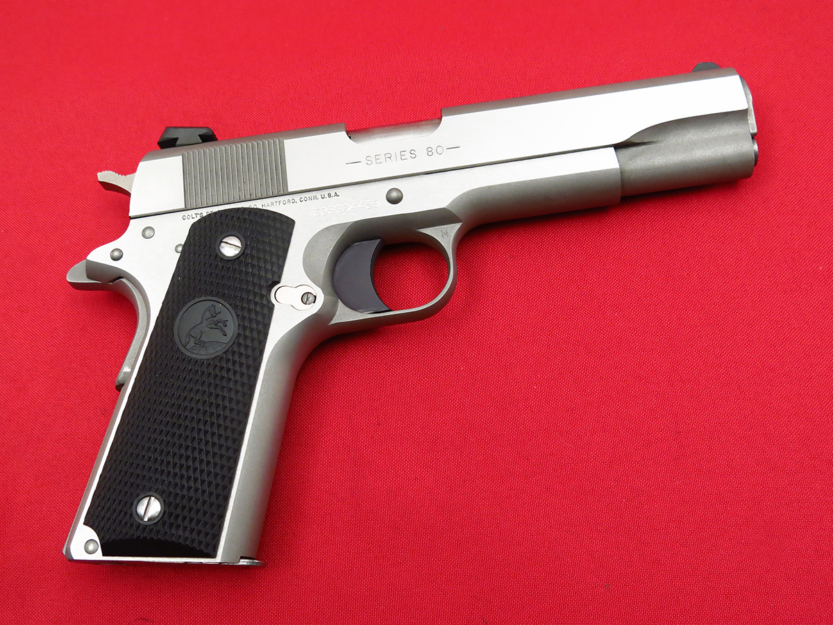 Colt Government Model Series 80...38 Super, Stainless, Model 02091 ...