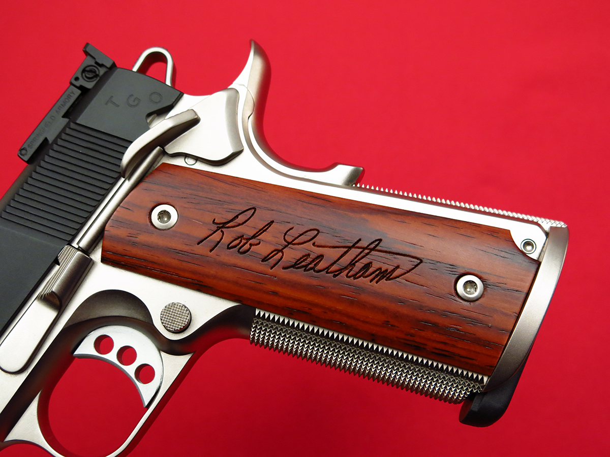 Springfield Armory 1911 Tgo-1 Rob Leatham Legend Series...Custom Shop ...