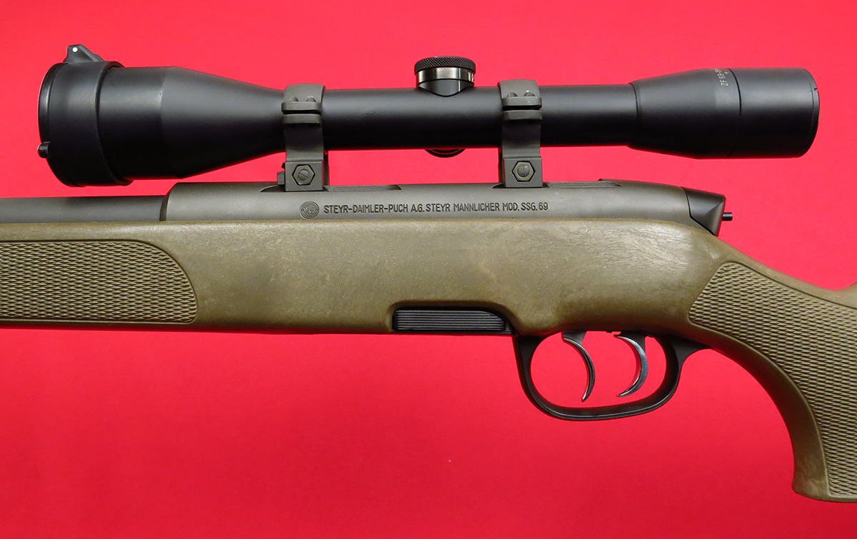 Steyr Mannlicher Ssg 69 Sniper Rifle...W/ Double Set Triggers, Correct ...