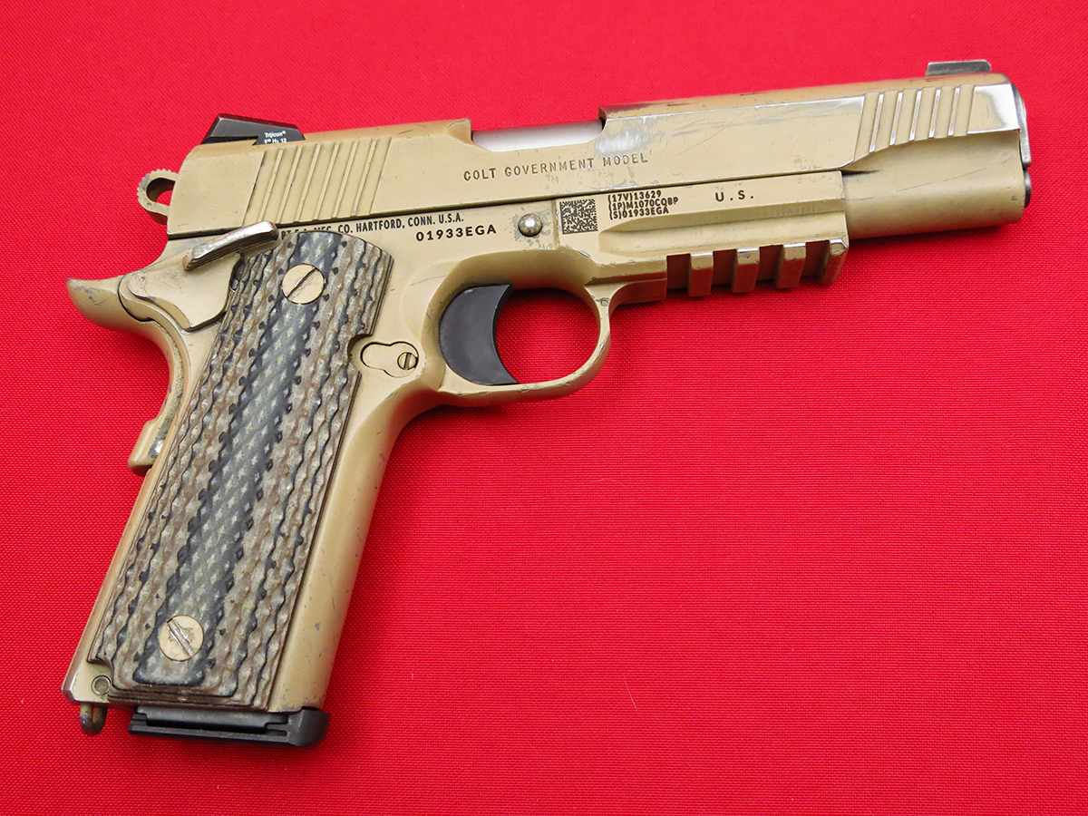 Colt Usmc M45a1 Cqb .45 1911...Documented Marine Raider Issued/Used ...