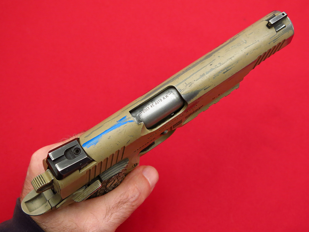 Colt Usmc M45a1 Cqb .45 1911...Documented Marine Raider Issued/Used ...