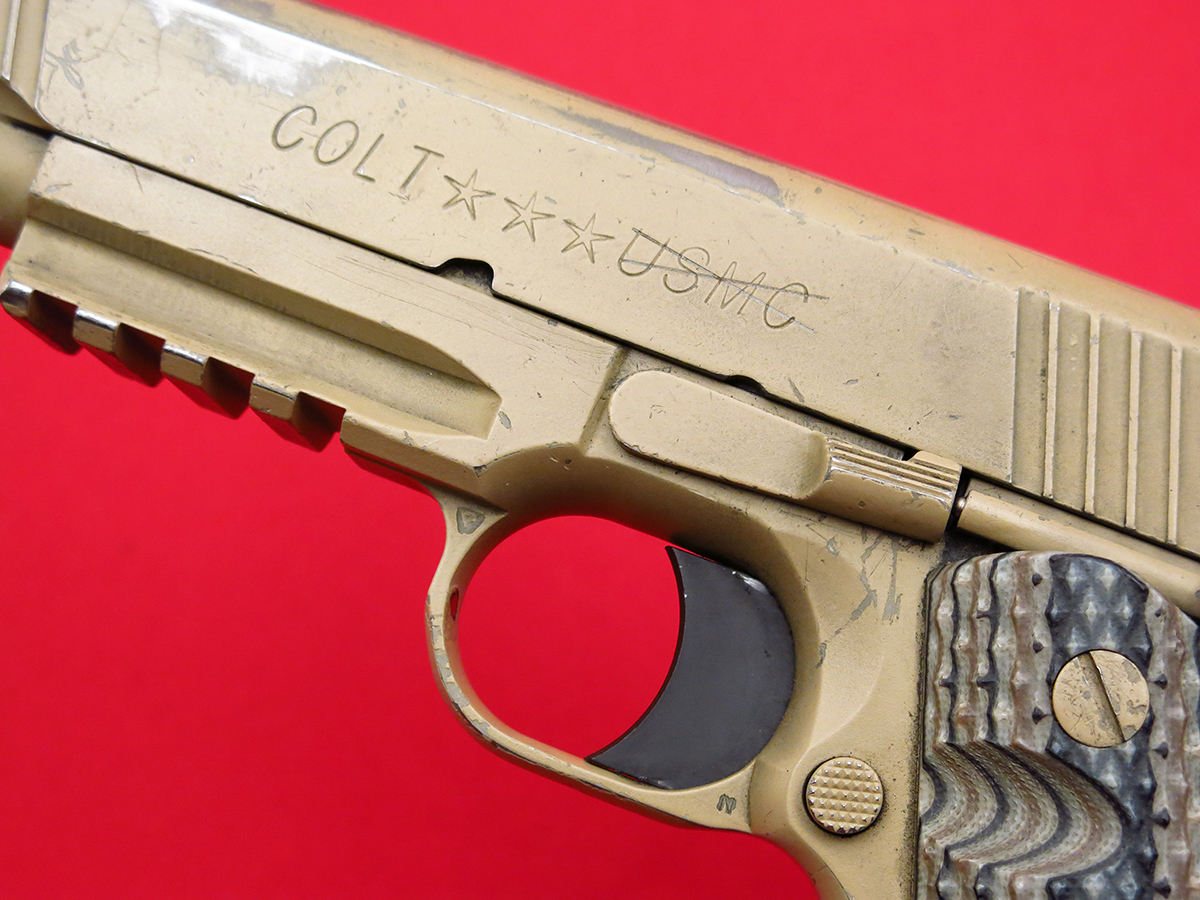 Colt Usmc M45a1 Cqb .45 1911...Documented Marine Raider Issued/Used ...