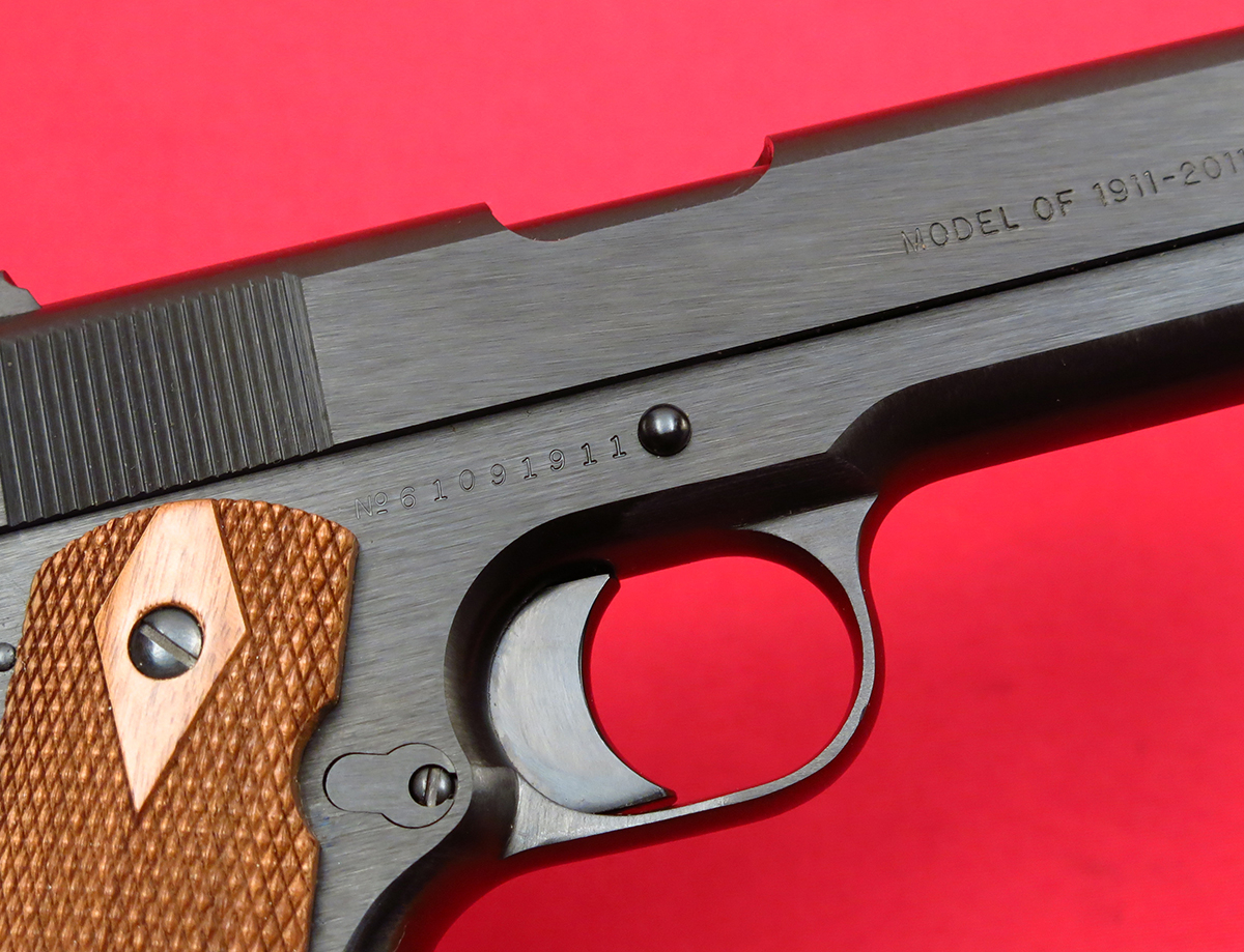 Colt 1911 - 2011 100th Anniversary, Tier 3...1918 U.S. Military ...