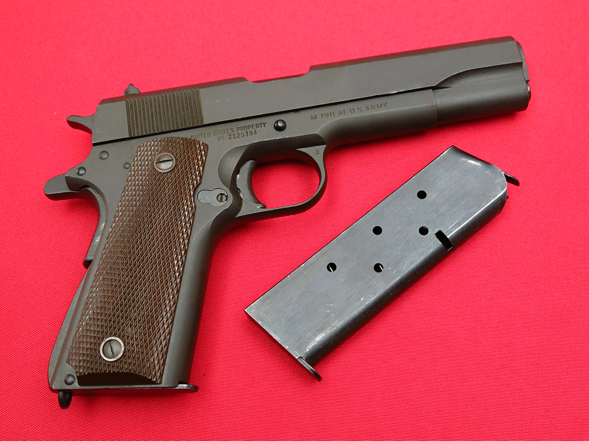 Ithaca 1911a1 U.S. Army .45 Auto...Original Finish, Good Shape ...